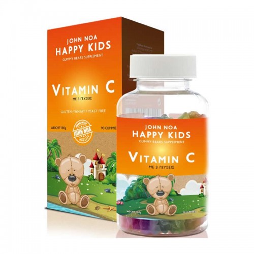 John Noa Happy Kids MultiVitamin 90 Ζελεδάκια - Συμπλήρωμα Διατροφής ...